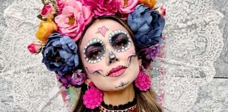 Maquillaje sencillo de catrina paso a paso | Blog Druni