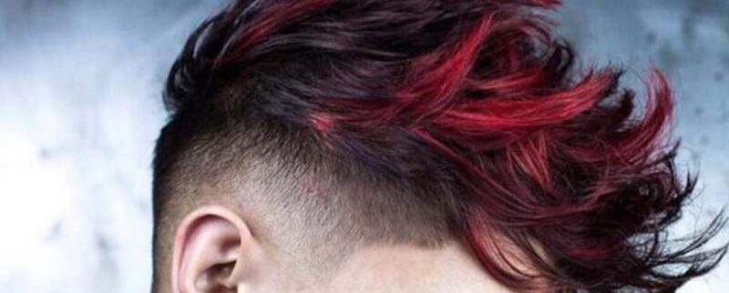 ¿Buscas un cambio radical? ¡Apuesta por las mechas rojas para hombre ...