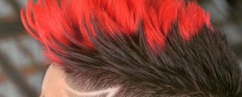 ¿Buscas un cambio radical? ¡Apuesta por las mechas rojas para hombre ...