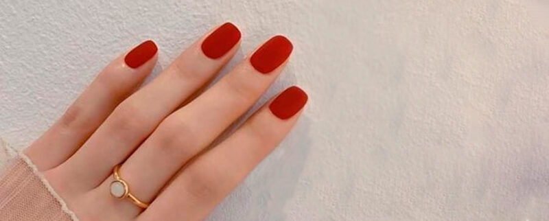 Uñas rojo mate. Ideas para inspirarte con el elegante rojo mate | Blog ...