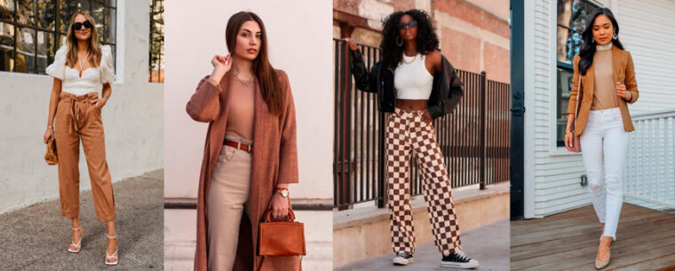 ¿Qué colores combinan con el marrón para tu look? Aconséjate por ...