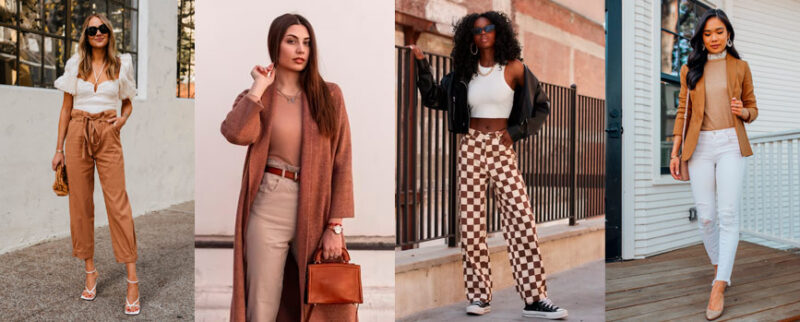 ¿Qué colores combinan con el marrón para tu look? Aconséjate por ...