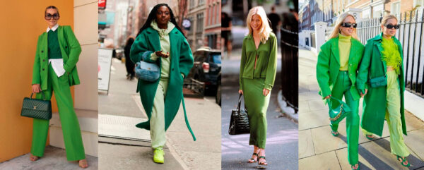 ¿Cómo combinar los colores verdes en tu look? Consejos de estilistas ...