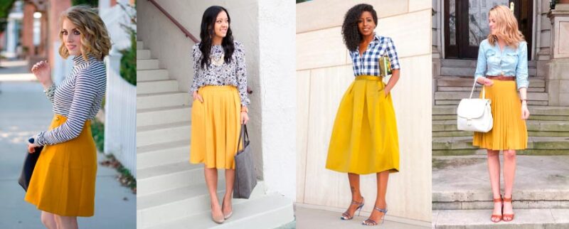 ¿Cómo combinar el color mostaza en ropa de mujer? | Blog Druni