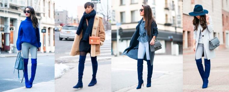 ¿Cómo llevar botas altas con vaqueros? Inspírate | Blog Druni