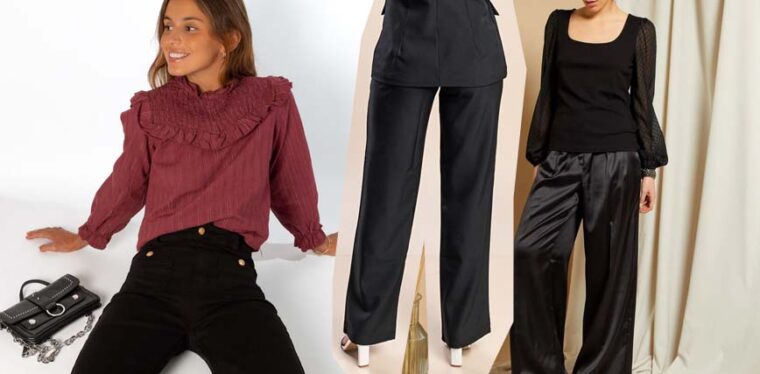 ¿Cómo combinar un pantalón negro con estilo? | Blog Druni