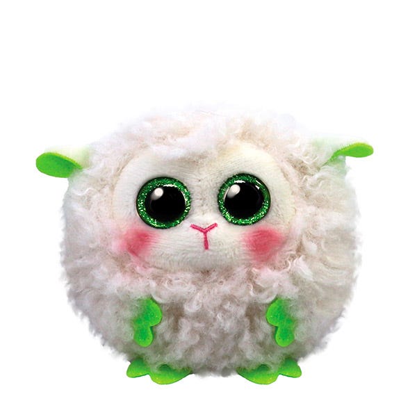 Puffies Baasby Lamb TY Peluche tamaño pequeño precio | DRUNI.es