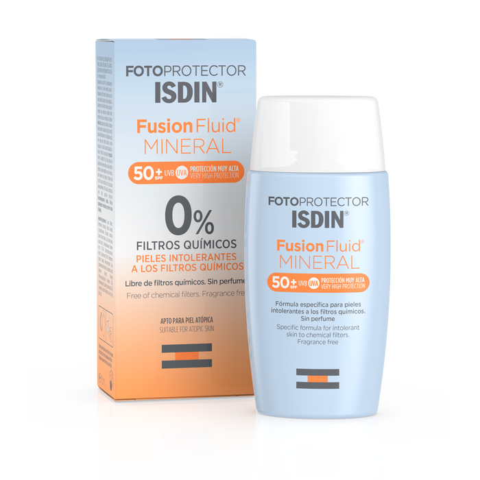 Fotoprotector Fusion Fluid Spf 50 Isdin Protector Solar Para Zonas