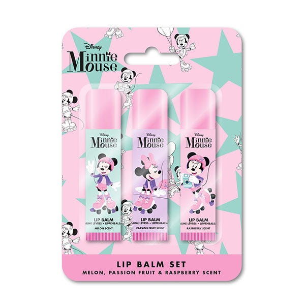 Minnie Mouse Lip Balm Set Disney Kit De Bálsamos Labiales Precio Druni Es