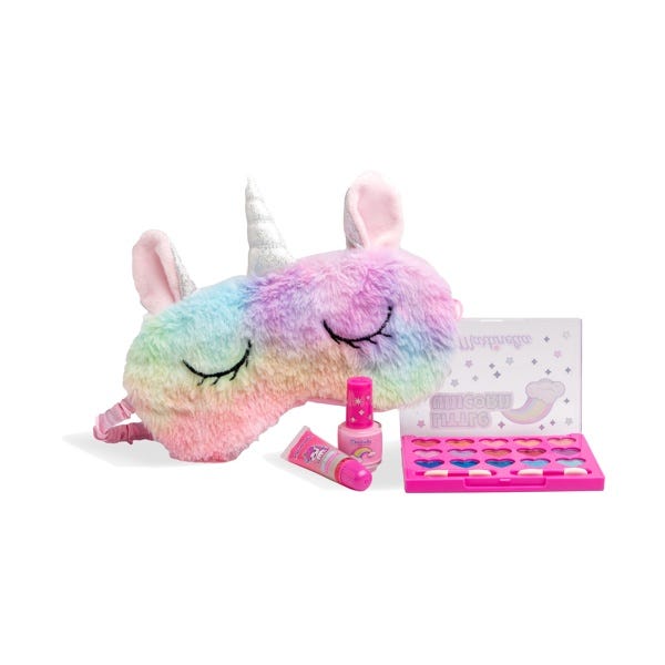 Little Unicorn Makeup&Sleeping Mask Set MARTINELIA Set de maquillaje ...