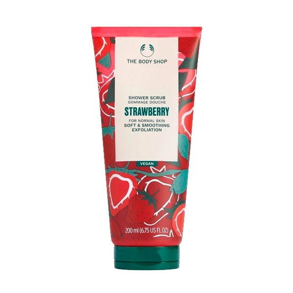 Shower Scrub Strawberry The Body Shop Gel Exfoliante Corporal Precio
