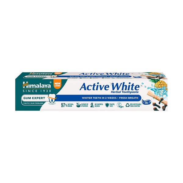 Active White Herbal Toothpaste HIMALAYA Dentífrico precio | DRUNI.es