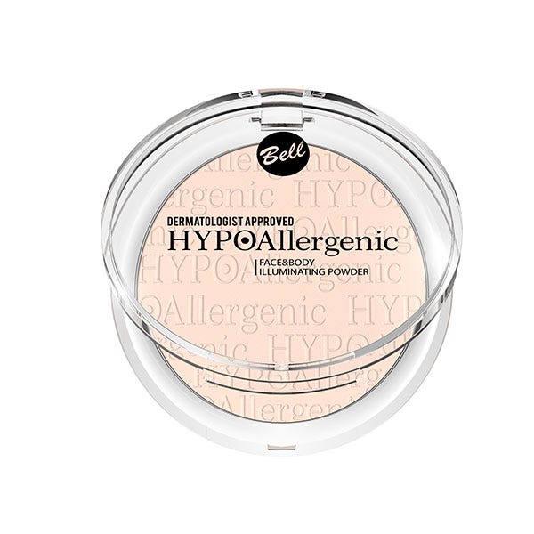 Hypo Face & Body Illuminating Powder BELL HYPOALLERGENIC Iluminador ...